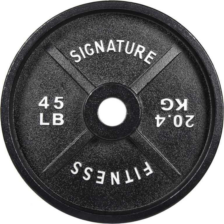 Signature Fitness Deep Dish Weight Plates Review